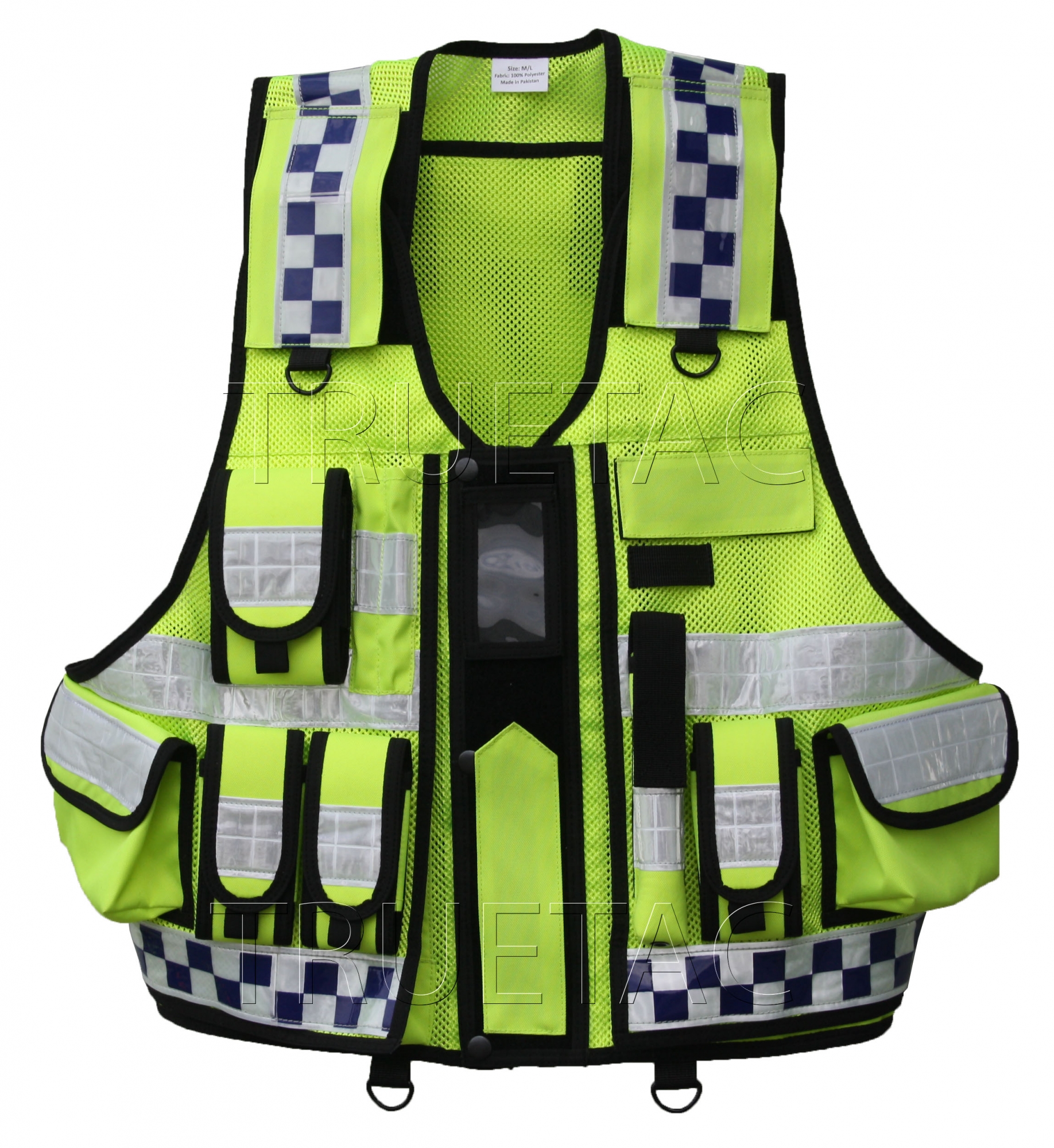 HI VISIBILITY LOAD BEARING POLICE VEST tac 9540 – pika international